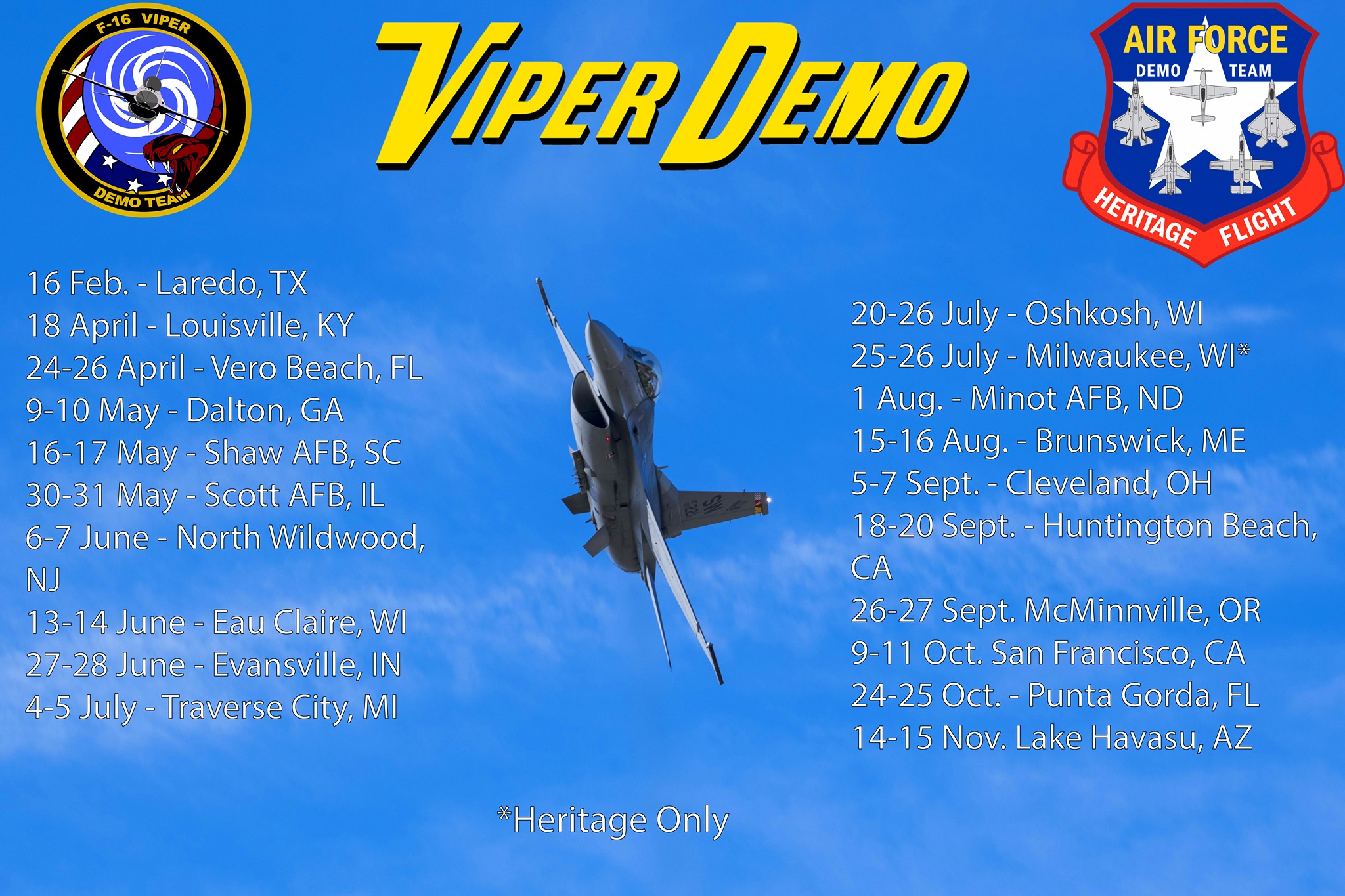 F-16 Viper Demo Team